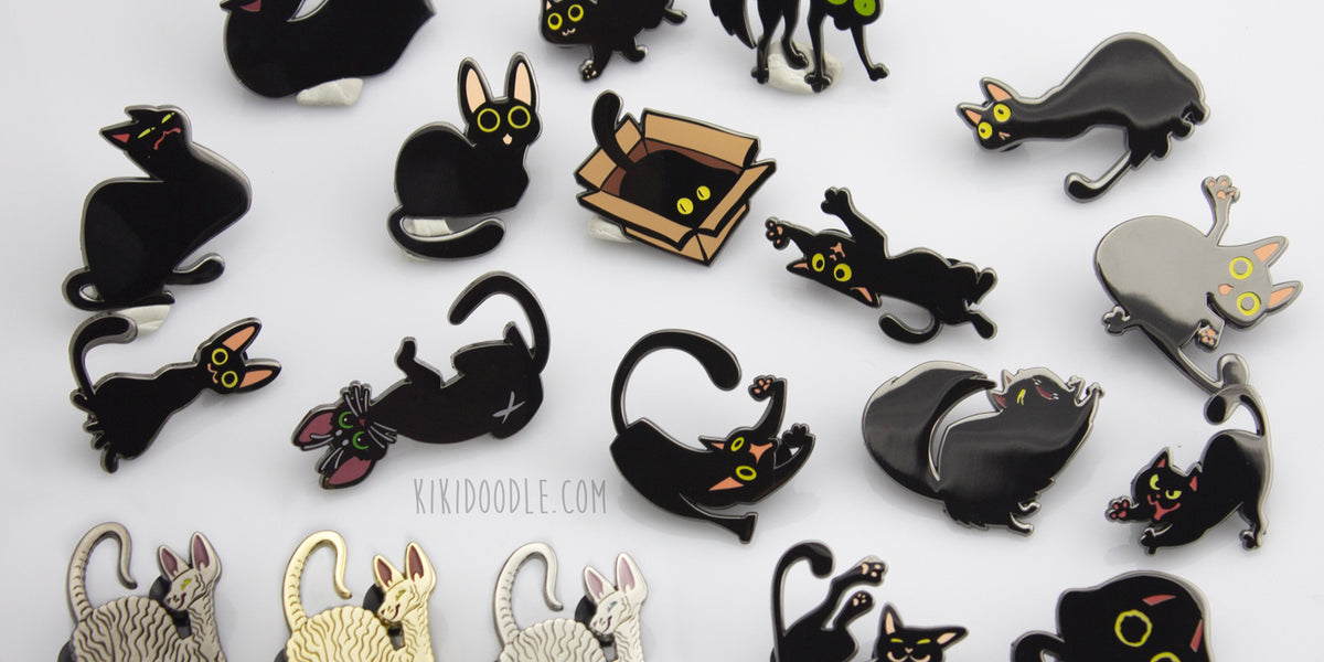 Void Cats - Pins– KikiDoodle